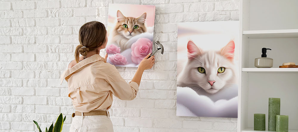 Custom Cat Canvas Art: Celebrate Your Feline Friend in Style