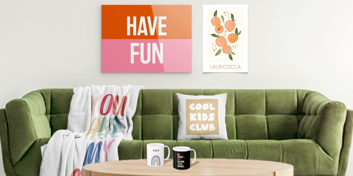 Custom Text Products - Personalize Your Home Décor and Gifts ...