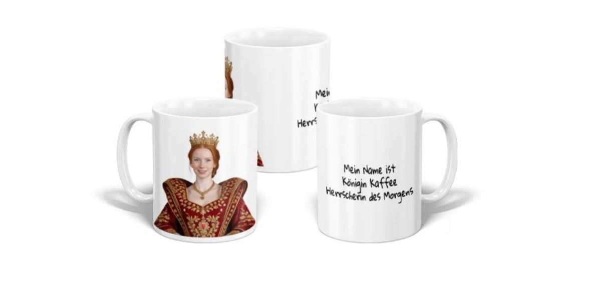 Your Custom Royal Portrait Mug | CANVASDISCOUNT