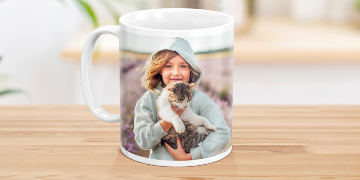 Personalised Ceramic Mug with Photo 75% OFF | My Picture UK