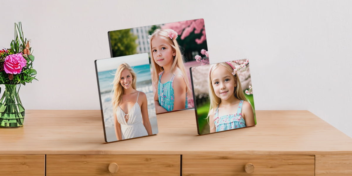 Photo Plaques: Personalised Desk Photos | My Picture UK