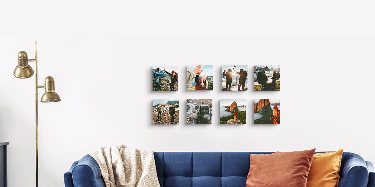 MIXPIX Photo Tiles: Mix your Pix the way you want | bestcanvas.ca